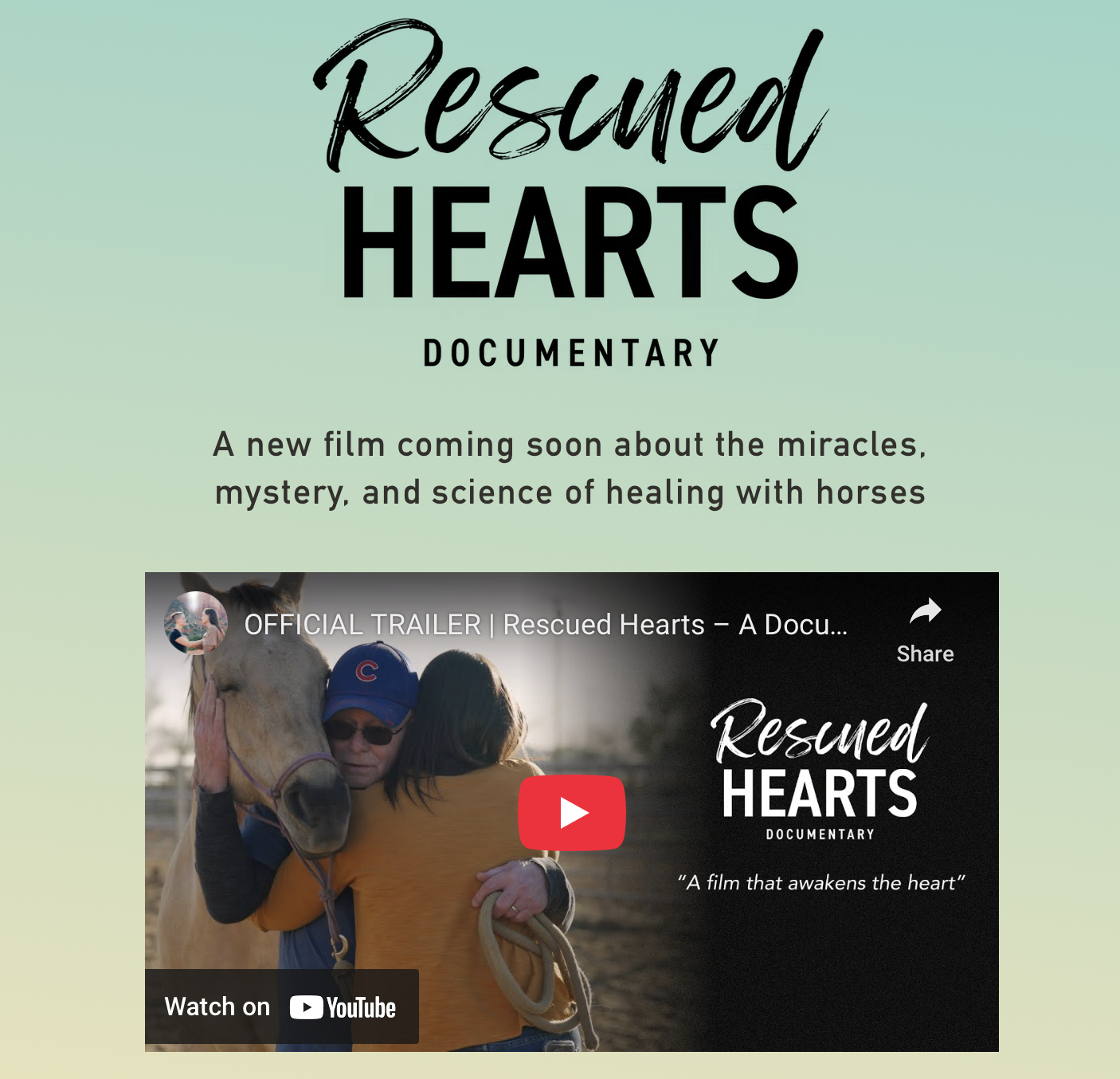 What if Healing Didn’t Happen in a Hospital – But in a Barn? – Square Peg Foundation